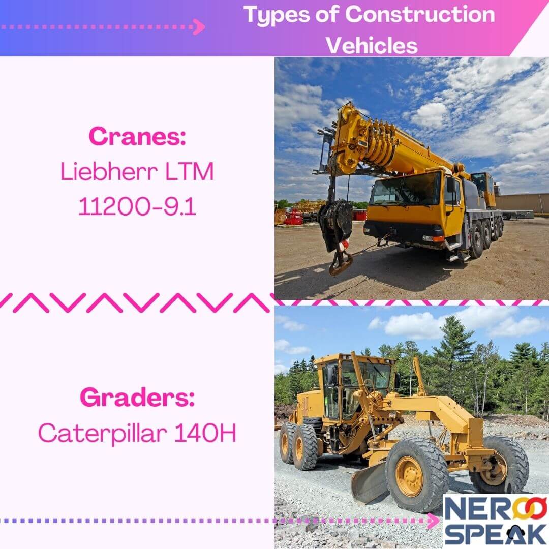 Types of Construction Vehicles - Neroo Speak