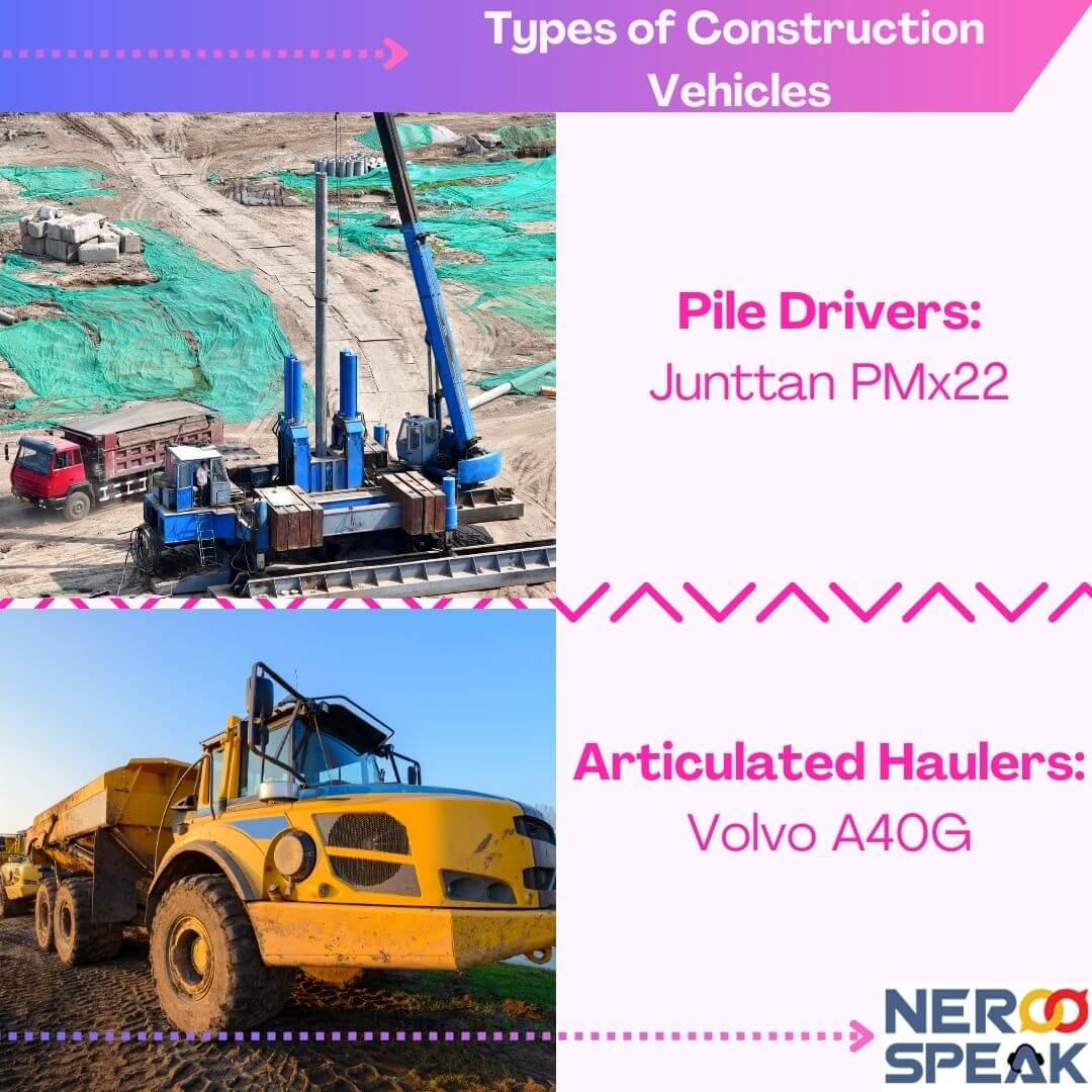 Types of Construction Vehicles - Neroo Speak