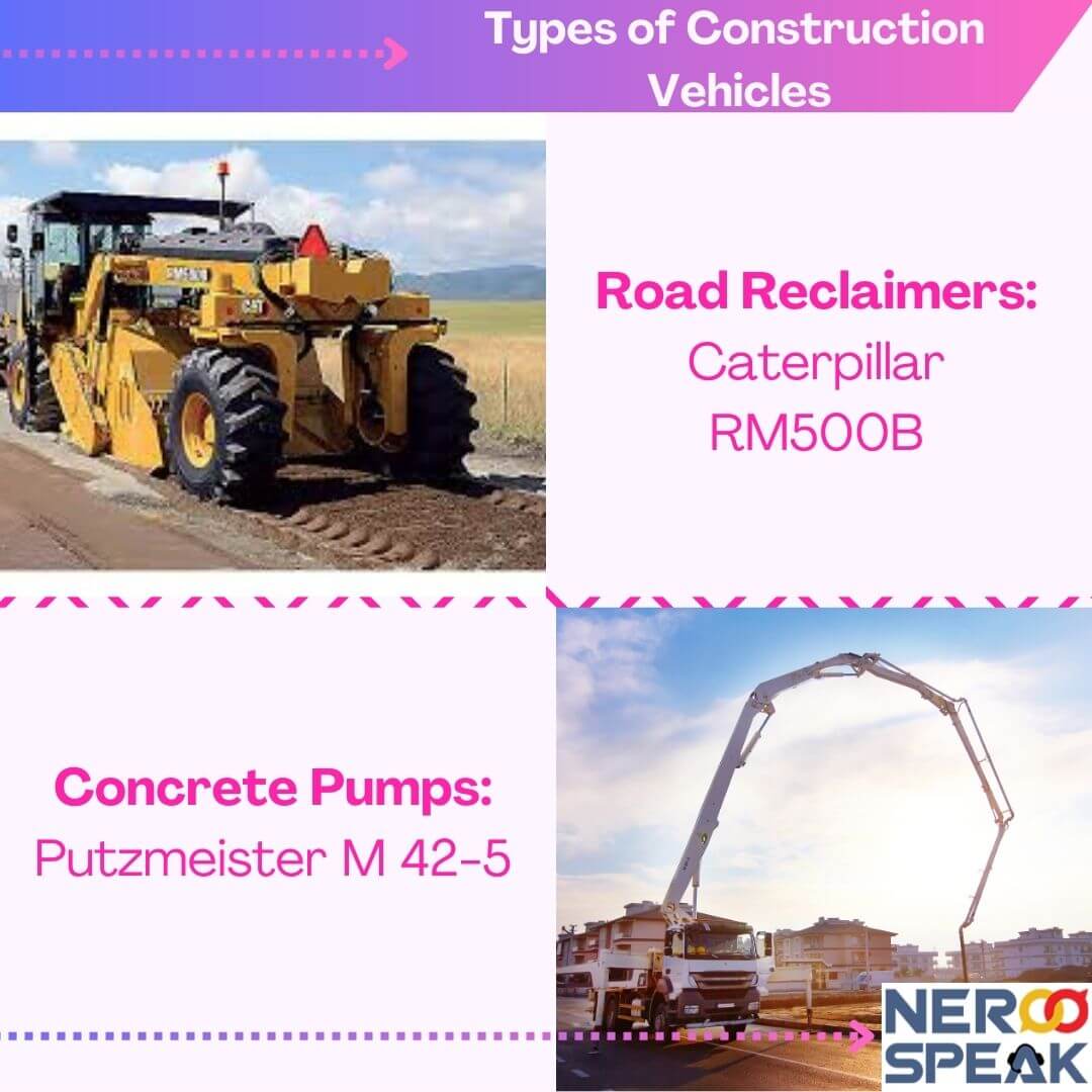 Types of Construction Vehicles - Neroo Speak