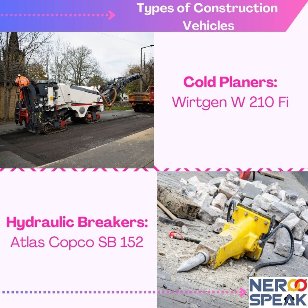 Types of Construction Vehicles - Neroo Speak