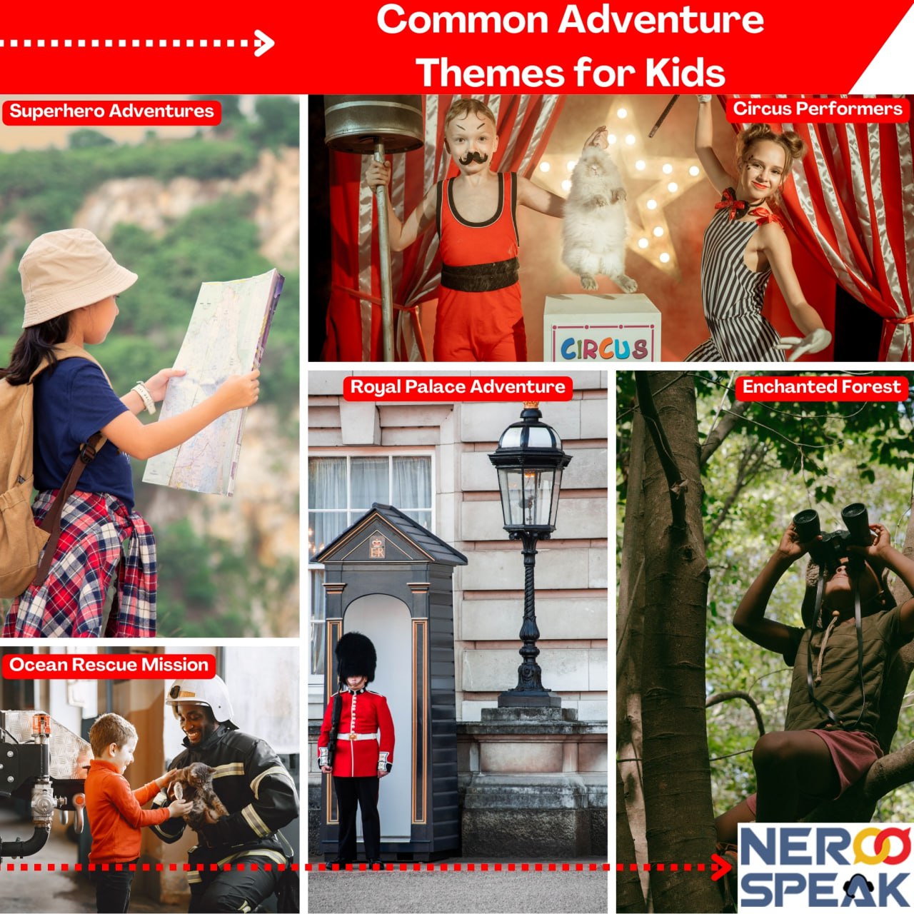 50 Creative Adventure Themes for Kids - Neroo Speak