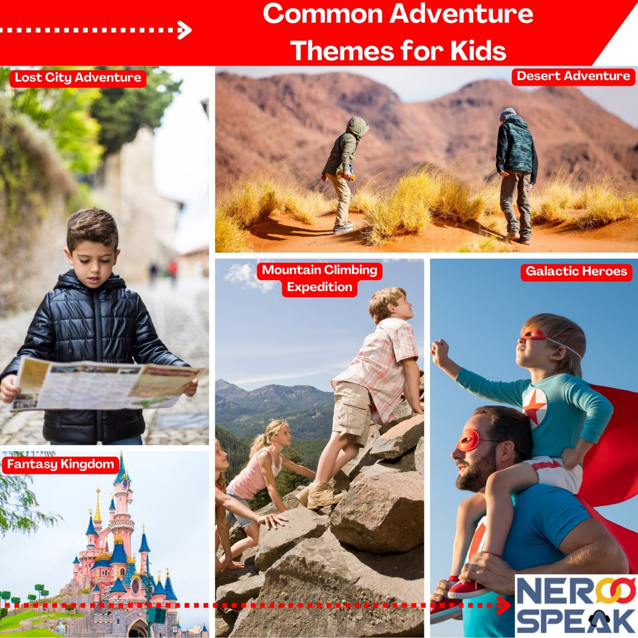 50 Creative Adventure Themes for Kids - Neroo Speak