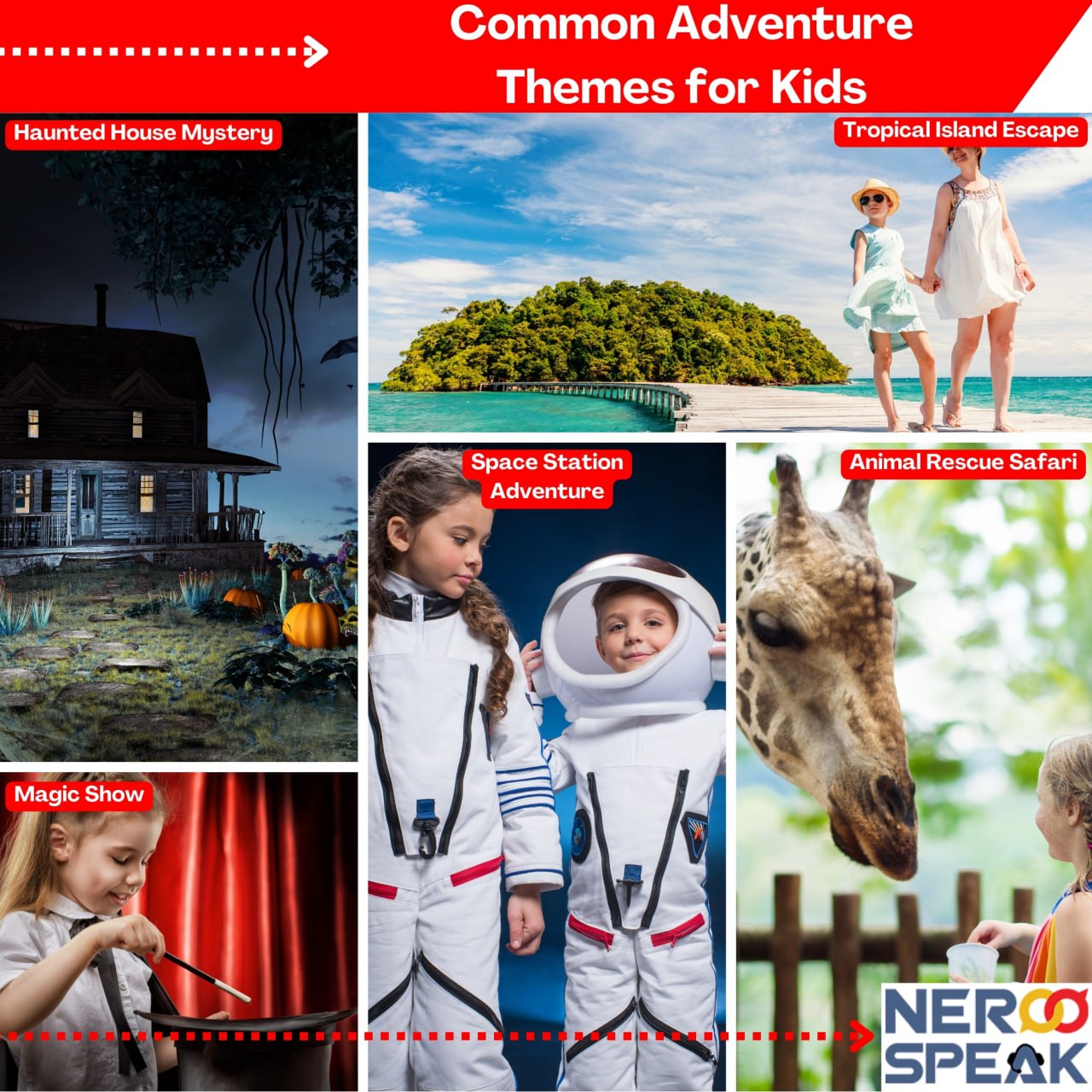 50 Creative Adventure Themes for Kids - Neroo Speak