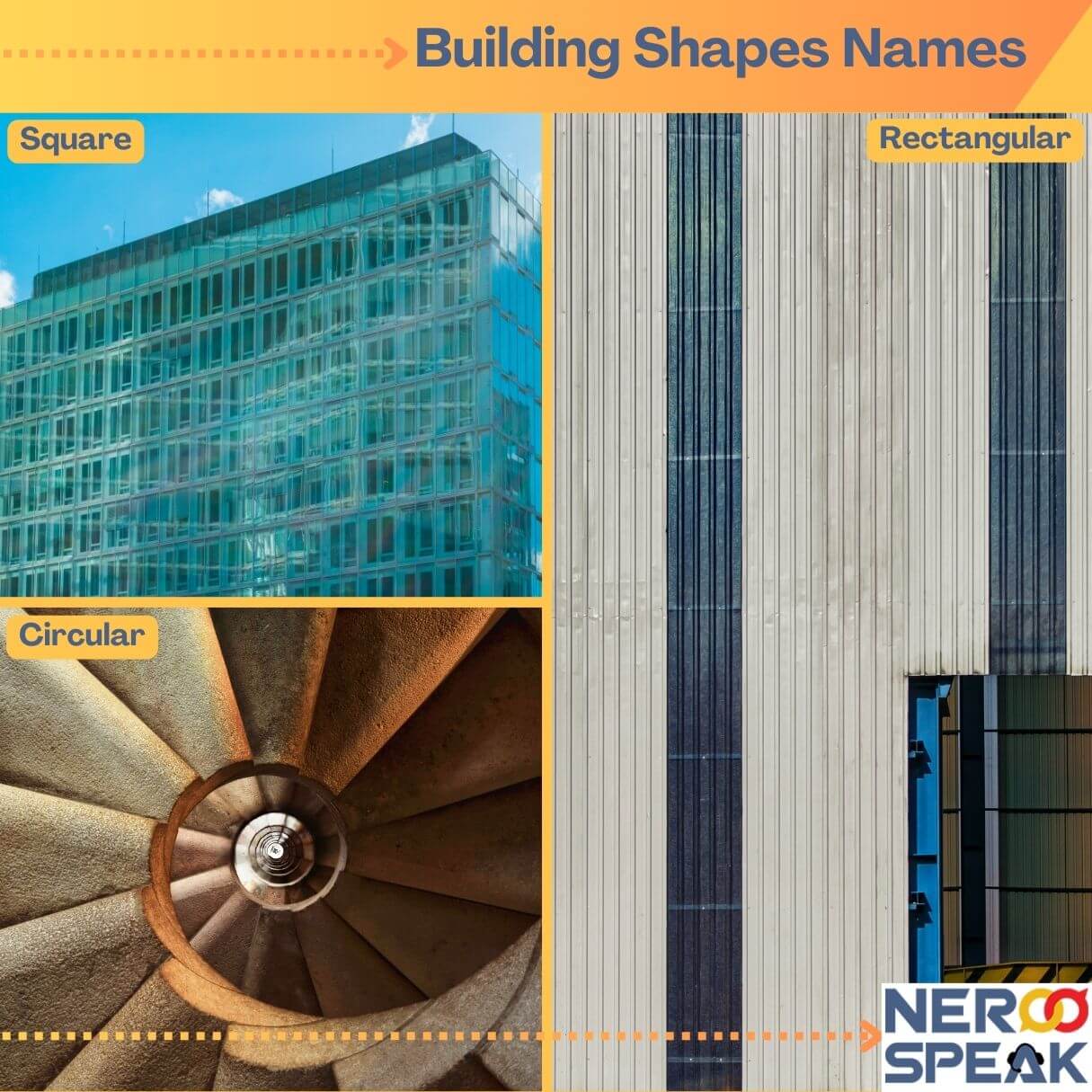 Building Shapes Names - Neroo Speak
