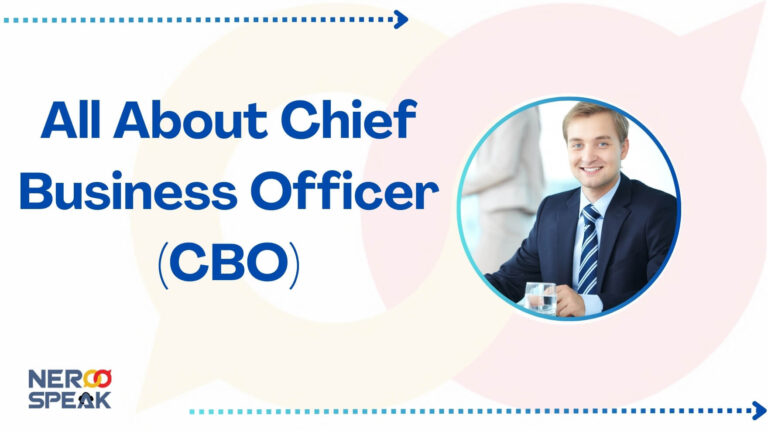 All About Chief Business Officer (CBO) - Neroo Speak