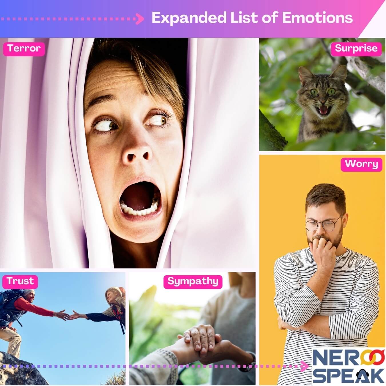 All Emotions List - Neroo Speak